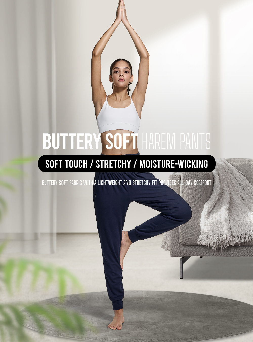 에이더스 | 테슬라 요가 하렘 조거팬츠